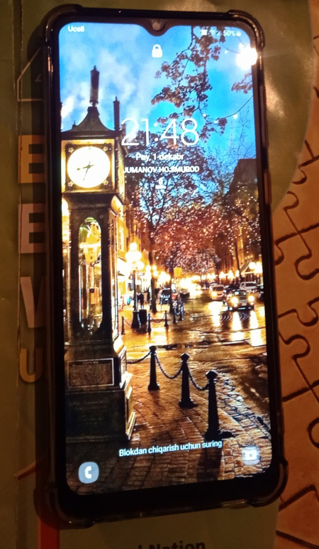 Samsung A02 32 gb idiyal. Aybi yoq