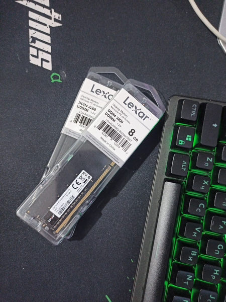Lexar ОЗУ 16 Гб (2/8 Гб) ddr4 3200