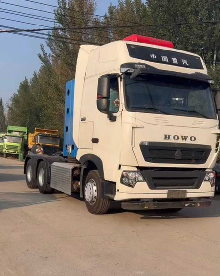 HOWO T7 2018 6х4, Метан 12 газ баллон, Подушка