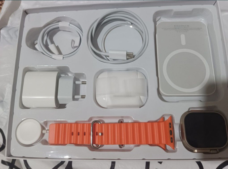 Smart watch X8 ultra , airpods pro , powerBank