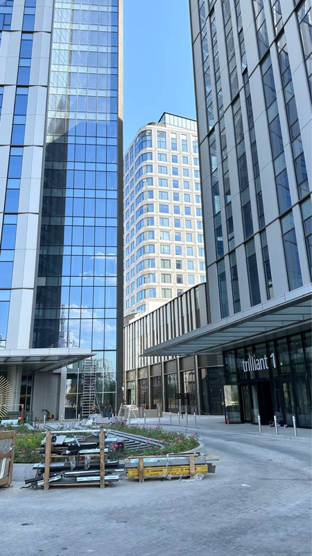 АРЕНДА офисов от 90кв до 430кв в “Trilliant” Бизнес Центр Класса А+