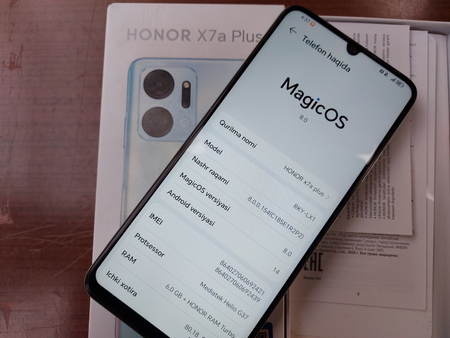 Honor x7a plus srochni
