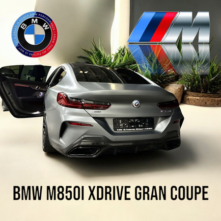 BMW M850i xDRIVE GRAN COUPE в новым состоянии! Серьёзная пушка!