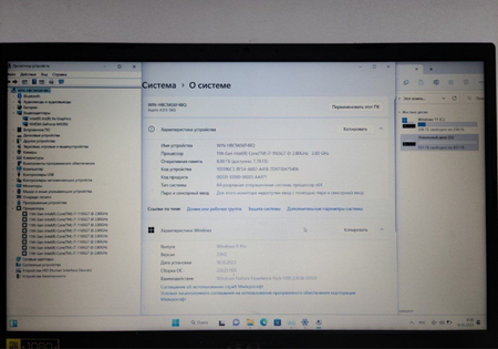 Ideal holatda Acer Aspire Core i3 - N305 13- avlod. Dasturlash uchun
