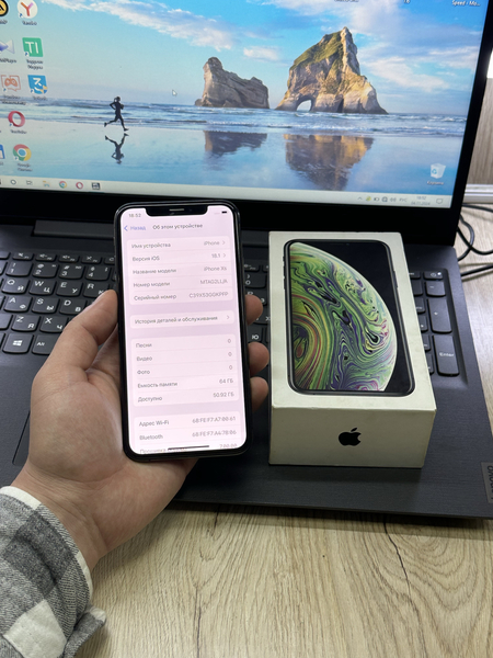 Iphone Xs 64gb 77% Karobka dokument