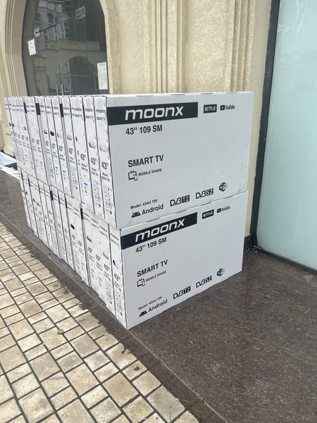 Телевизор MOONX 43 50 55 Smart Android