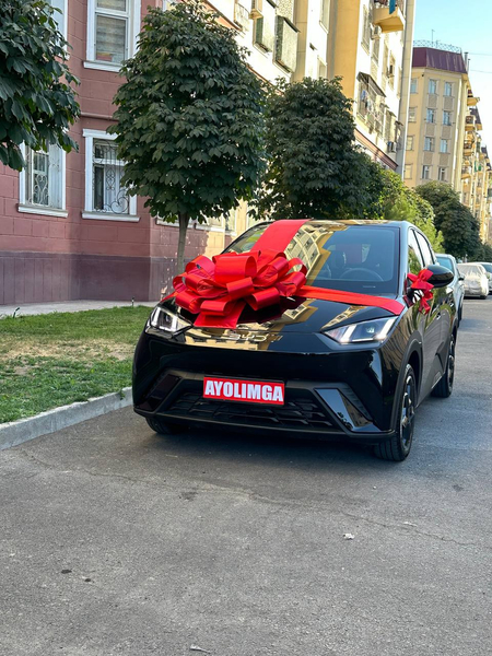 Avtobant, подарочный бантик на машину, бантик машина, оформление