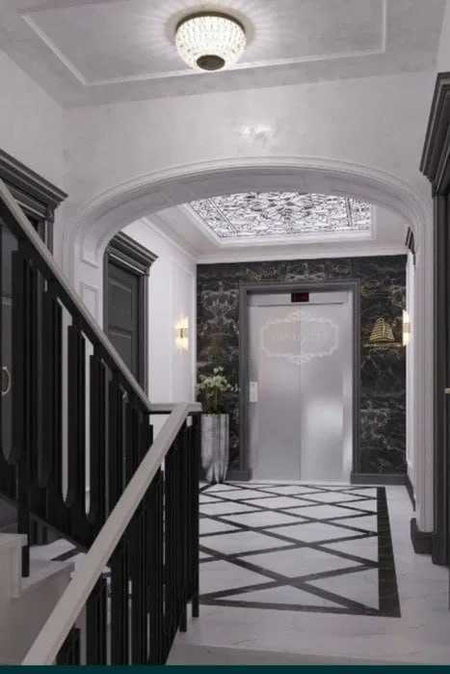 1 комнатная квартира, в состоянии коробка, на Ц-1. Loft Residence 35м2