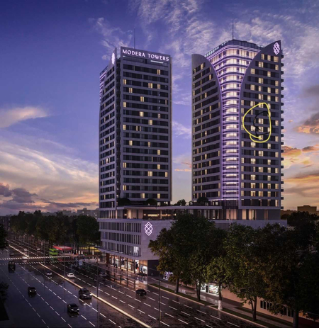 Продаётся студия в Modera Towers