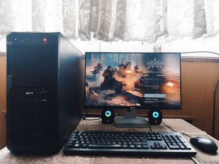 Компьютер: H410 DDR4, i3-10100F, ОЗУ 16GB, RX580, SSD crucial 1TB