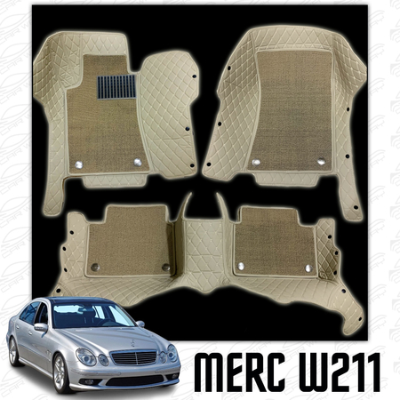 9D polik / коврики для Mercedes Benz W211