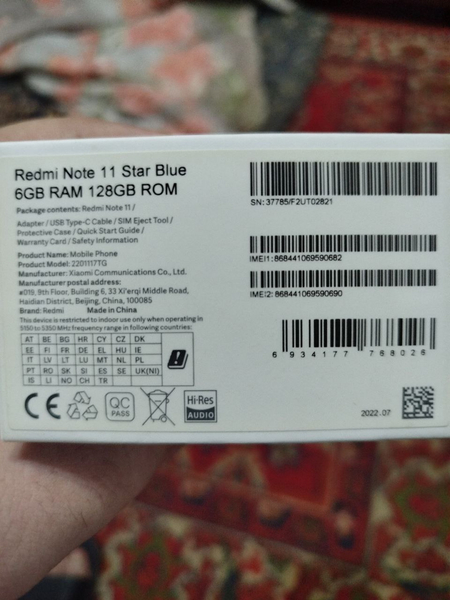 Redmi note 11 128 gb ideal