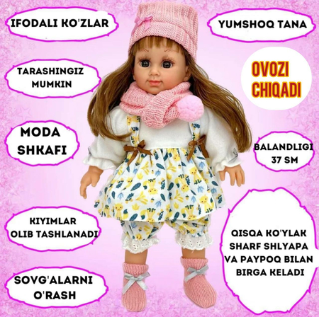 Qiz bolalar uchun q'g'irchoq