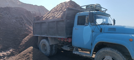 Клинец шебень песок булыга klines shebn kum tosh zil зил