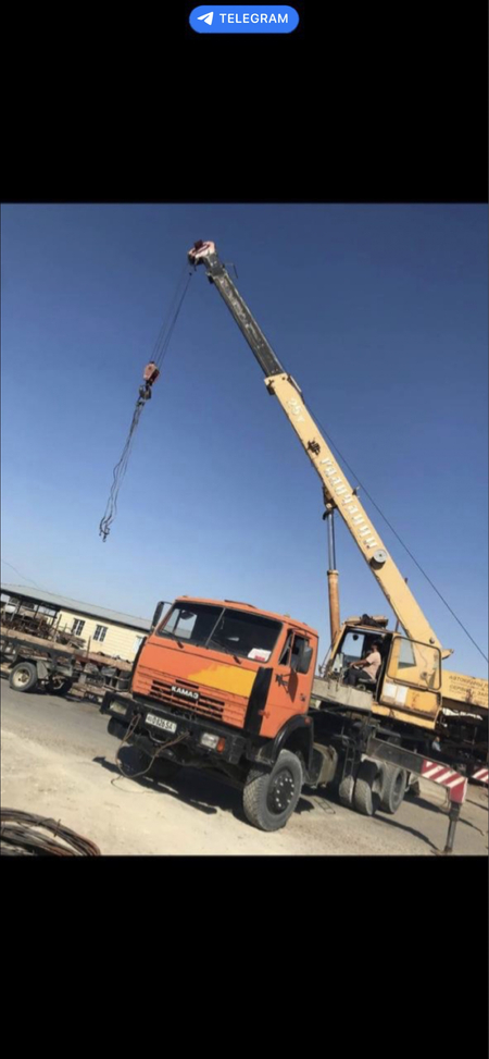 Tezda avtokran kamaz sotiladi Тезда автокран камаз сотилади