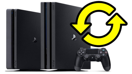 PS4 га прошивка, обновление ва ўйин ўрнатиш.