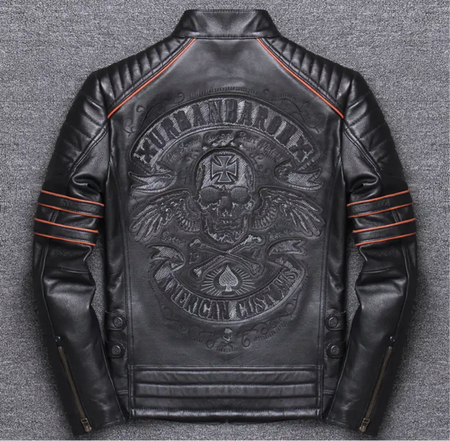 Кожаная куртка “UrbanBaron” из США Оригинал XL