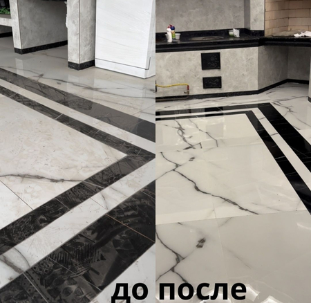 Качественная чистка брусчатки мрамора и гранита