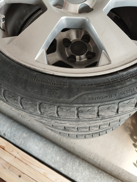 Saka diska baloni bilan 205/45/R16