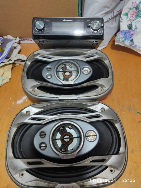 Pioneer mafon hamda kalonka Kenwood
