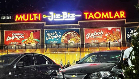 Tashqi reklama 3d harflar
