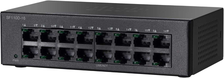 Коммутатор Cisco SF110D-16-UK