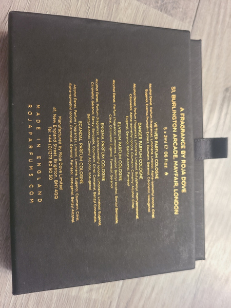 Пробники от Roja parfums , Enigma Danger Vetiver
