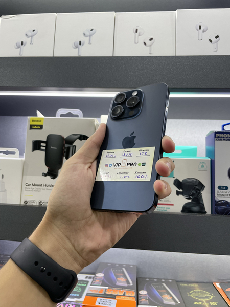 Iphone 15 pro 128 Gb 100% blue