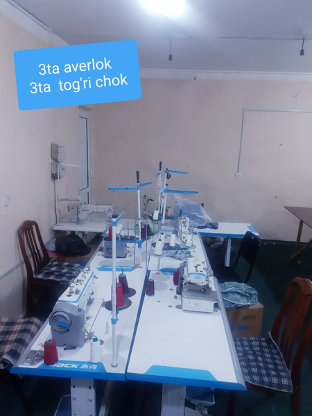 Тикув сех  ижарага  берилади