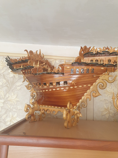 Корабль из дерева