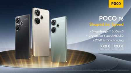 Xiaomi Poco F6 (New Model 2024)