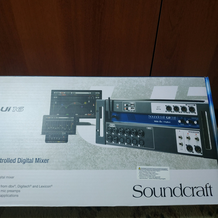 Цифровой микшер Soundcraft ui 16