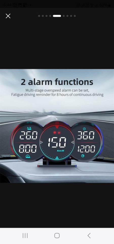 Продам автомобильный HUD GPS