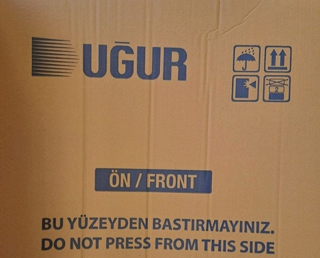 Витринный холодильник UGUR 374 DTKL GMCC Компрессор