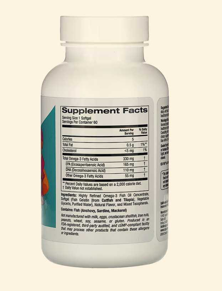 Bolalar uchun Kid’s Omega-3 Fish Oil с бесплатной доставкой