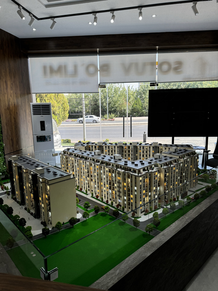 Maket 3D макет Жилой комплекс, не жилой комплекс завод, парк,  3D