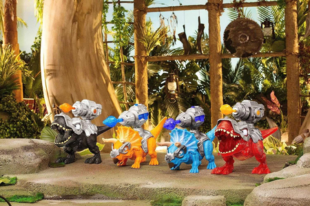 Игровой набор-сюрприз в яйце Череп ZURU Dino Island T-Rex Battles