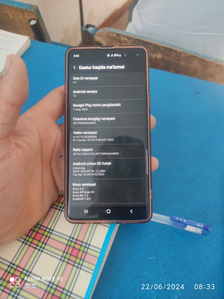 Samsung S10+ 5G 256gb ishlashi chotki kelishamiz