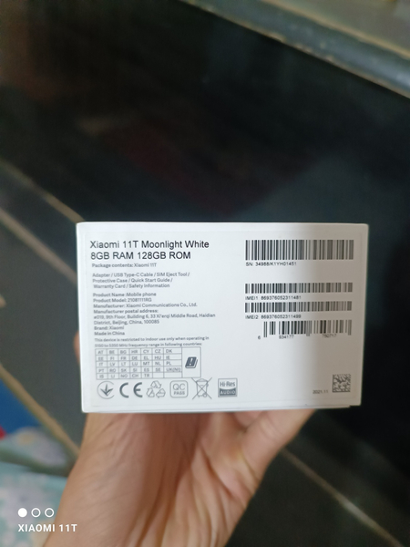 Xiaomi 11 T  radnoy
