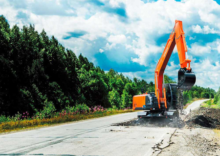 Колесный экскаватор Модель ZX170W-5A