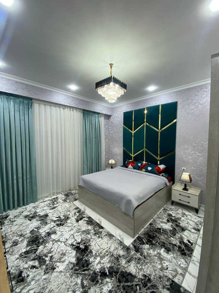 ЖК: Riyozi Residence 2х комнатная с евроремонтом 65м2. Яшнабад