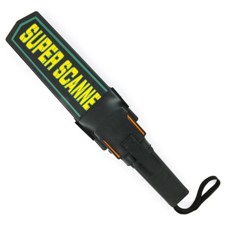 Ручной досмотровый металлодетектор металлоискатель Super Scanner MD300