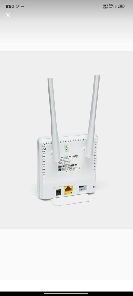 4G, 5G CPE WI-FI router sim kartali
