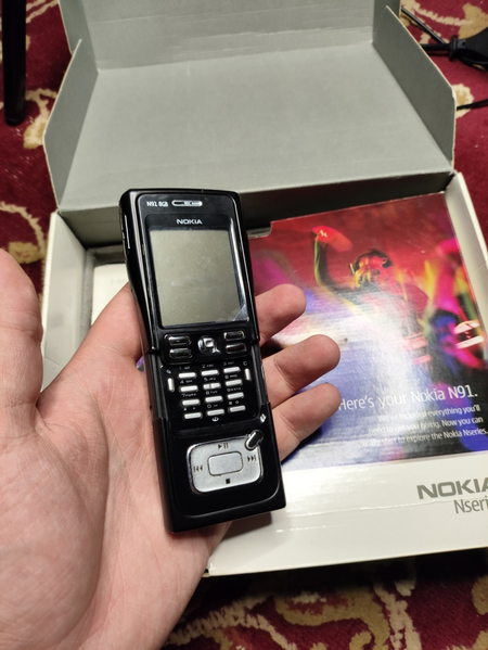 Nokia telefon N91 ful