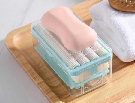 Мыльница, Дозатор Мыла Для Ручной Стирки Вещей К Стиральной. Pos9