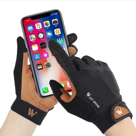 Новые спорт. велосипедные перчатки -WEST BIKING- оригинал- -доставка
