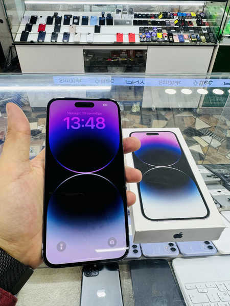 iPhone 14 Pro Max 128 gb purple 100%