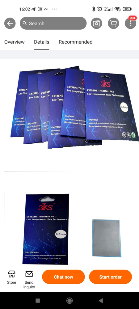Термопаста MX4 4g