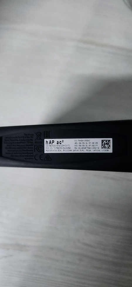 Microtik ac2 wi-fi роутер