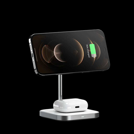 Satechi Magnetic 2-in-1 Wireless Charging Stand